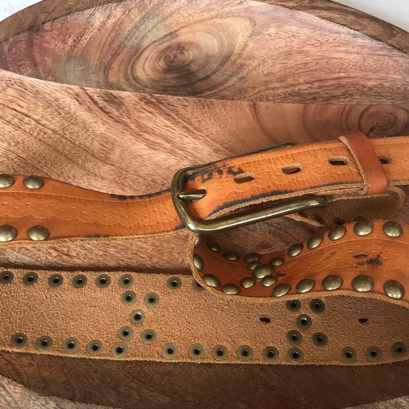 Accessories | Gorgeous Camel Leather Belt Size Medium | Poshmark
